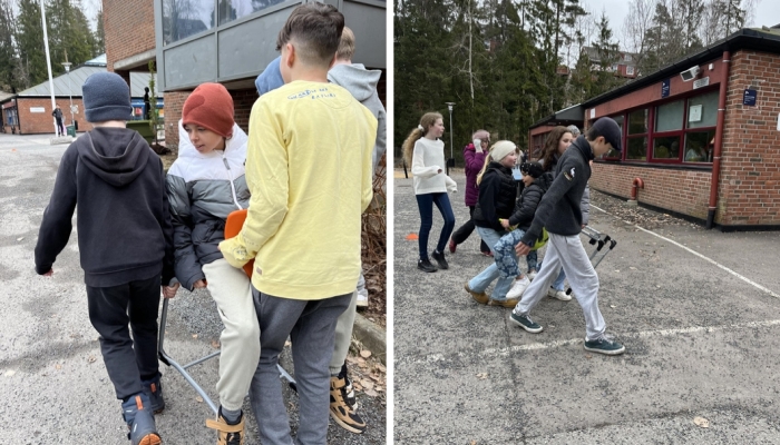 Elev (11) i klassekampen: - Vi bar en stol i minst 100 meter